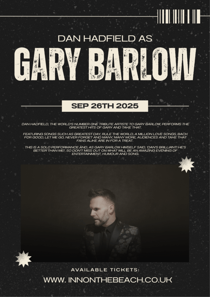 Gary Barlow Tribute Night - Inn on The Beach